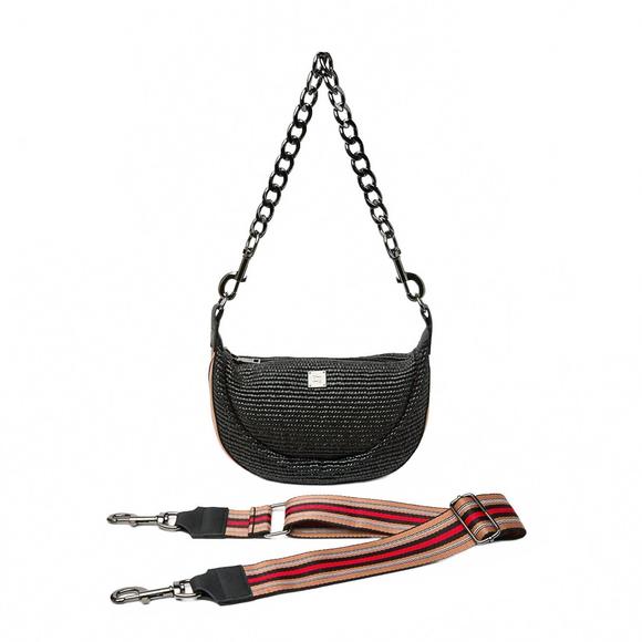 THINK ROYLN | Bags | New Think Royln Raffia Tiny Dancer Crossbody Bag ...